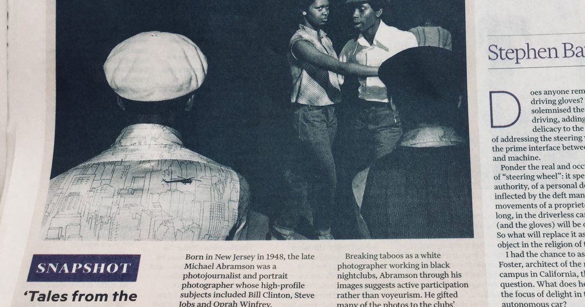 Michael Abramson - Press | MMX Gallery Ltd